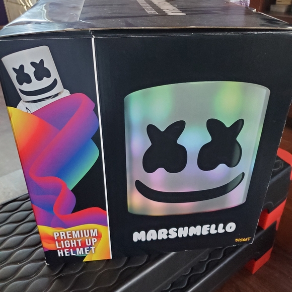 Spirit | Other | 223 Dj Marshmello Premium Light Up Led Helmet Edm Rave ...